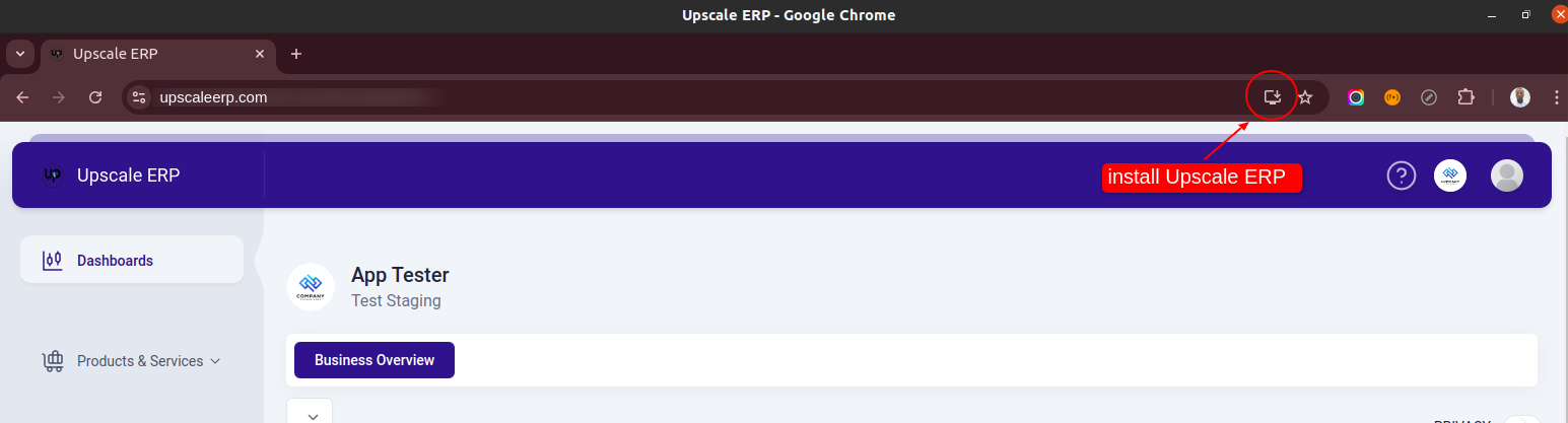 Upscale Web App | Upscale ERP Docs